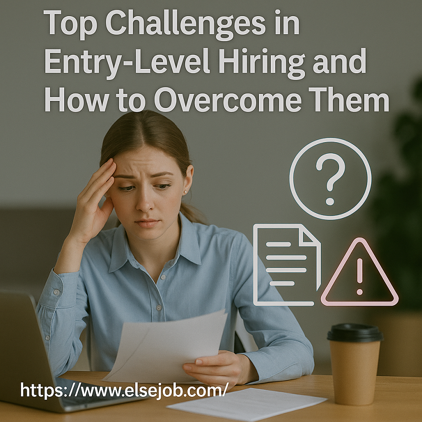 Top Challenges in Entry-Level Hiring and How to Overcome Them